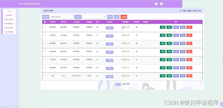 java/jsp/ssm大学生评奖评优系统【2024年毕设】_jsp个人评选系统-CSDN博客