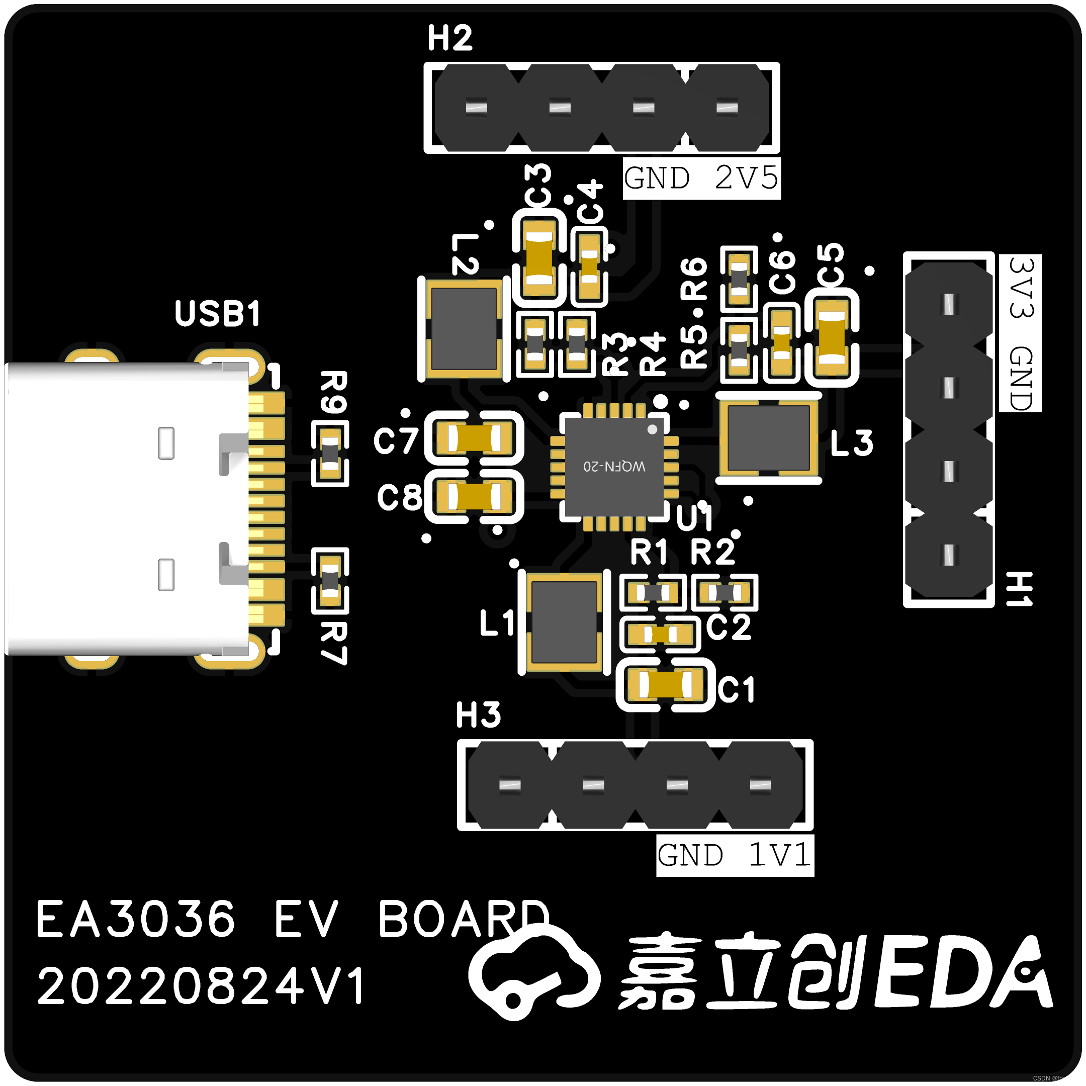 【立创开源】EA3036方案验证板-CSDN博客