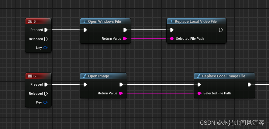 在虚幻中读取本地视频和图片并替换项目中本地文件_desktopplatform->openfiledialog-CSDN博客