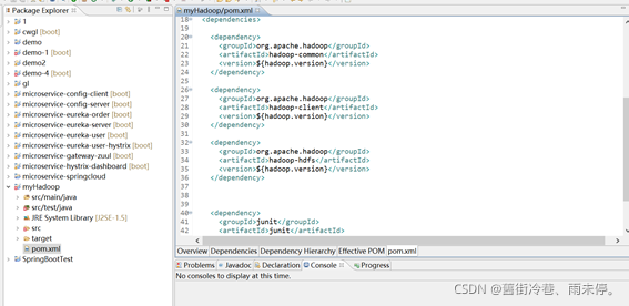 2021-09-28 Eclipse中使用Maven构建HDFS API_如果使用exlipse的maven 构建hdfs项目-CSDN博客