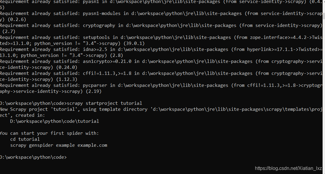 python3.7 scrapy 安装-CSDN博客