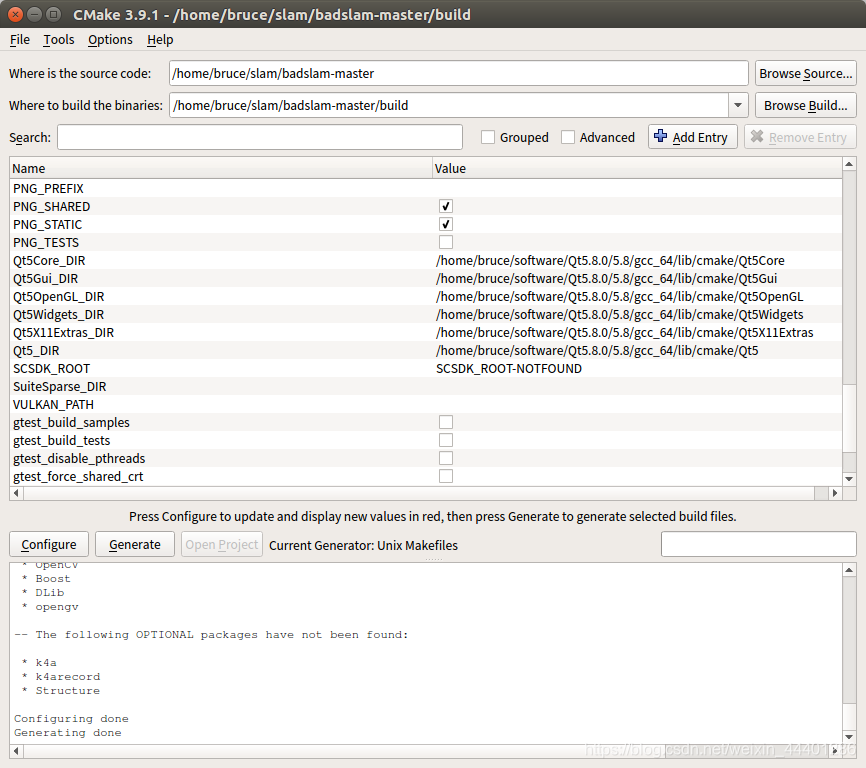 Qt5.8.0--cmake error...编译报错提示无法找到对应版本的Qt_the following configuration files were considered -CSDN博客