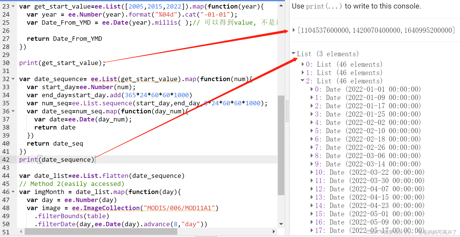 Google earth engine(GEE):得到具有一定规律的时间的影像，筛选列表的非空影像,MODIS地表温度_gee用质量控制波段 ...