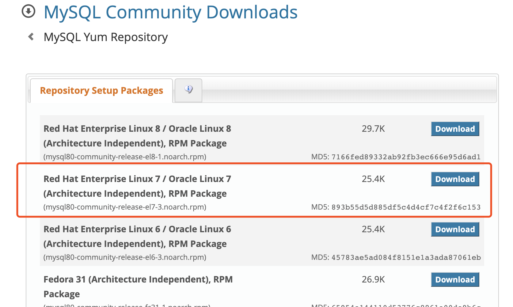 mysql 安装之yum_mysql yum-CSDN博客