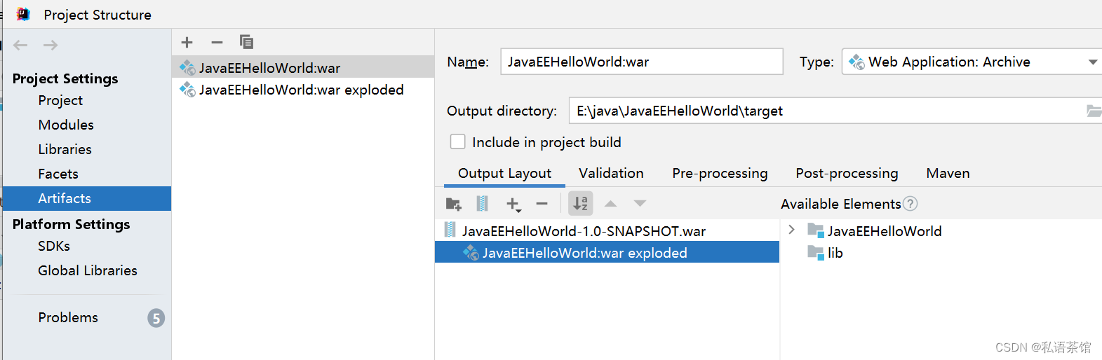 IDEA使用技巧2—发布web项目_idea 发布war-CSDN博客