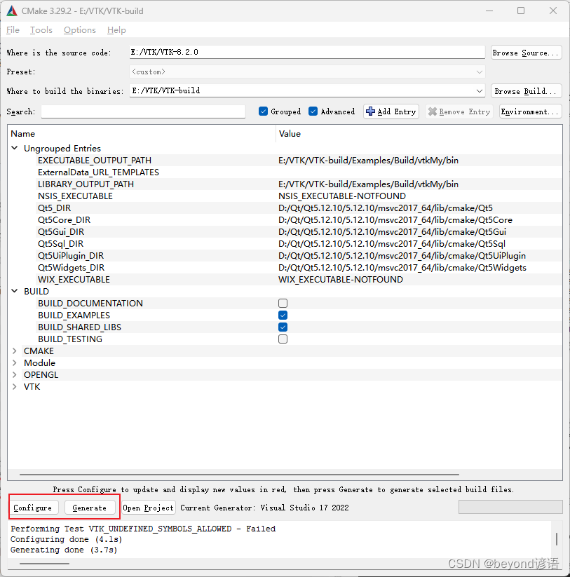 五、在Qt下加载QVTKWidget控件（VTK8.2.0），生成Visual Studio项目，显示点云（C++）-CSDN博客