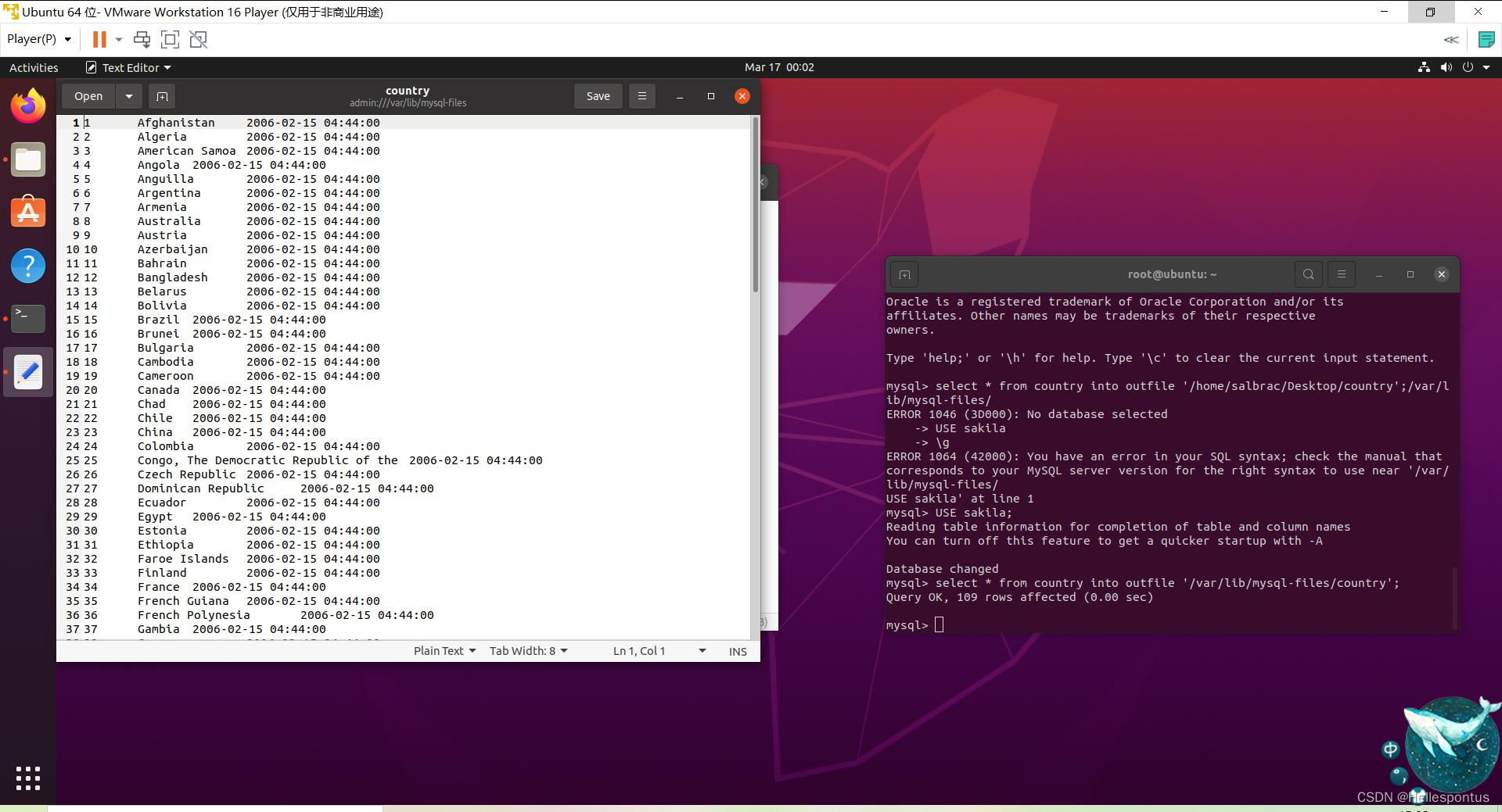 数据库——LAMP的搭建及MySQL基操_lamp mysql-CSDN博客