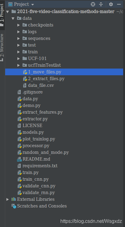 UCF101视频分类之CNN-LSTM-Code总结_cnn和lstm视频分类-CSDN博客