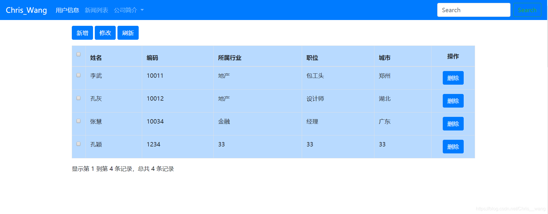 Nodeexpress项目案例（一）express项目实例github Csdn博客 