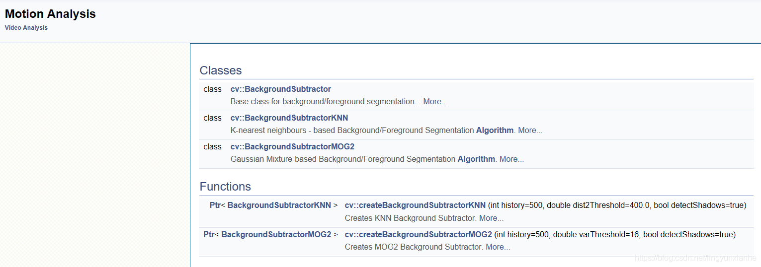 OpenCV3.3.1 python接口中调用背景建模函数的注意点_cv::createbackgroundsubtractorknn(int, double, boo-CSDN博客