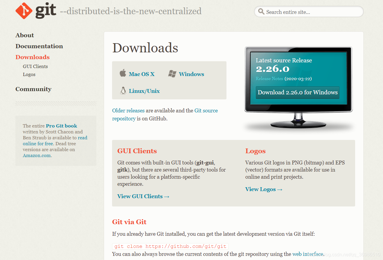 Git版本控制器——Git安装_enable file system caching-CSDN博客