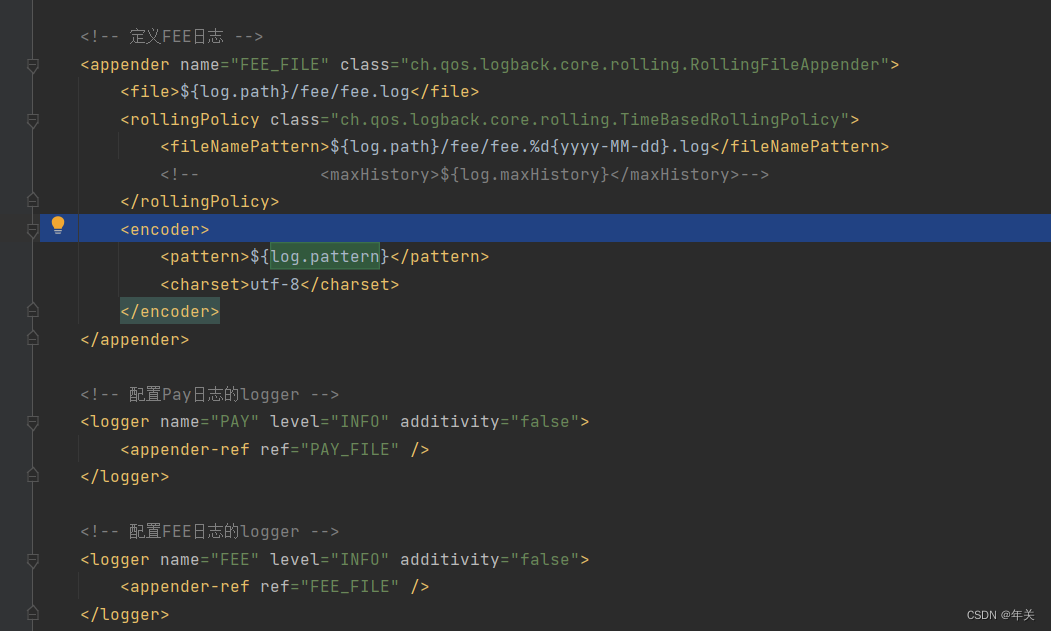 logback自定义调用以及文件输出_logback 选择appender输出-CSDN博客
