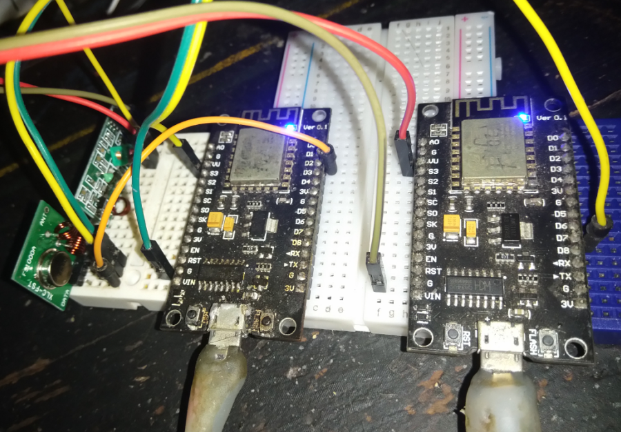 Arduino ESP8266通过 RF433数据收发实验_esp8266射频模块433-CSDN博客