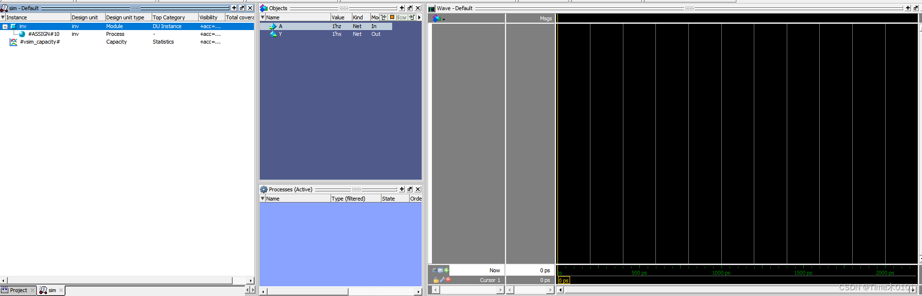 Questa Sim使用教程-仿真示例-CSDN博客