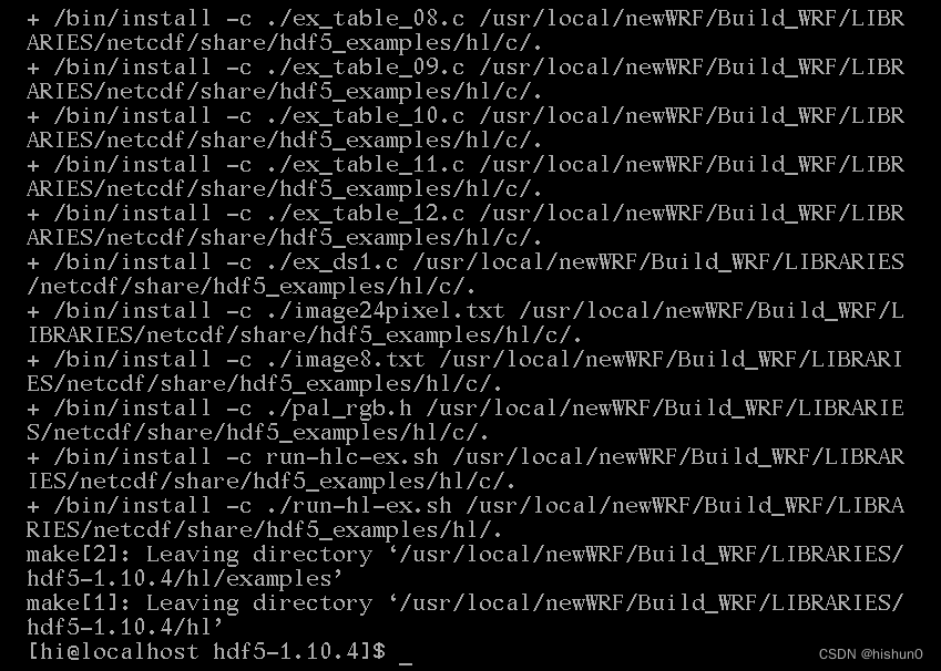 HDF5安装及bash: h5cc: comand not found_hdf5下载-CSDN博客