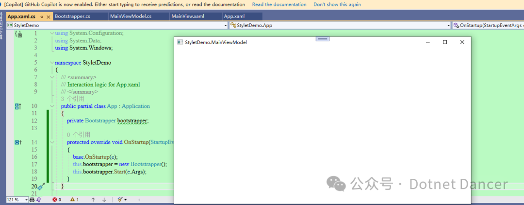 一款WPF的小巧MVVM框架——stylet框架初体验-CSDN博客