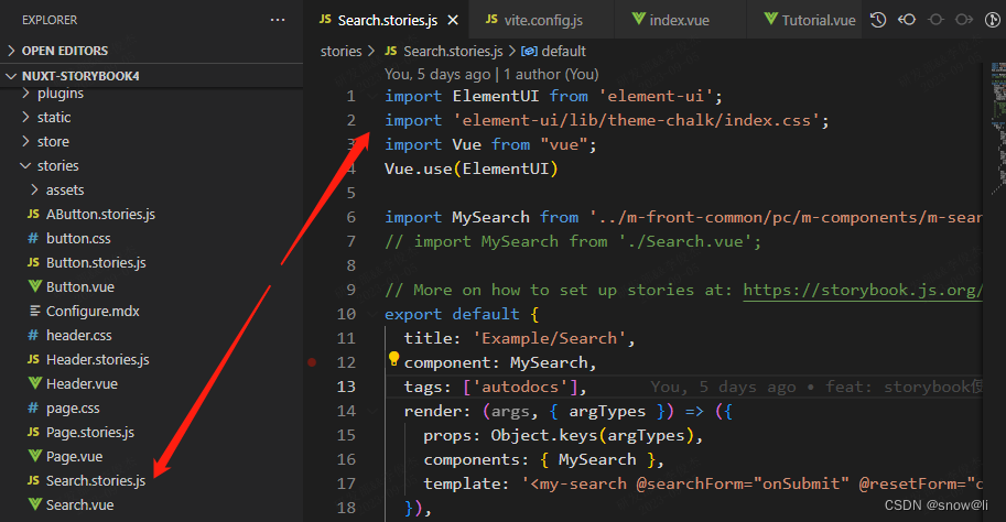nuxt2-storybook-vite：环境搭建、基础使用 / nuxt项目组件库_vue2 vite storybook-CSDN博客