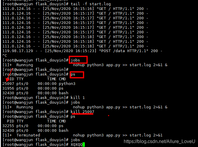 centos 后台启动python脚本，以及如何关闭_nohup python3 app.py &-CSDN博客