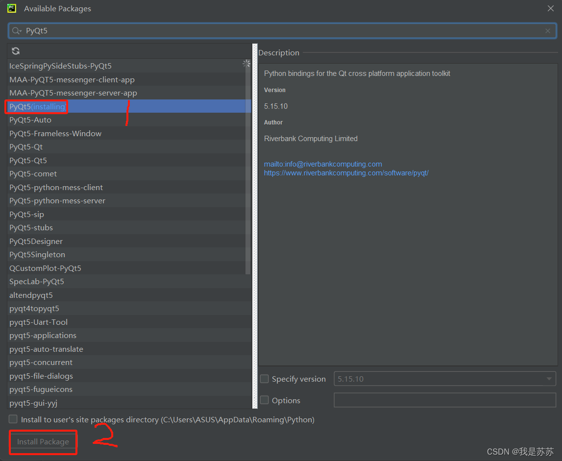 PyCharm安装和使用PyQt5一系列工具_pycharm安装pyqt5-CSDN博客