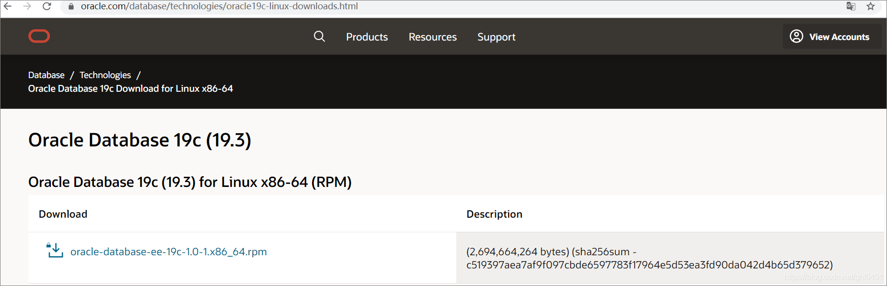 Oracle19C安装 单实例 -- rpm方式_package ksh-CSDN博客