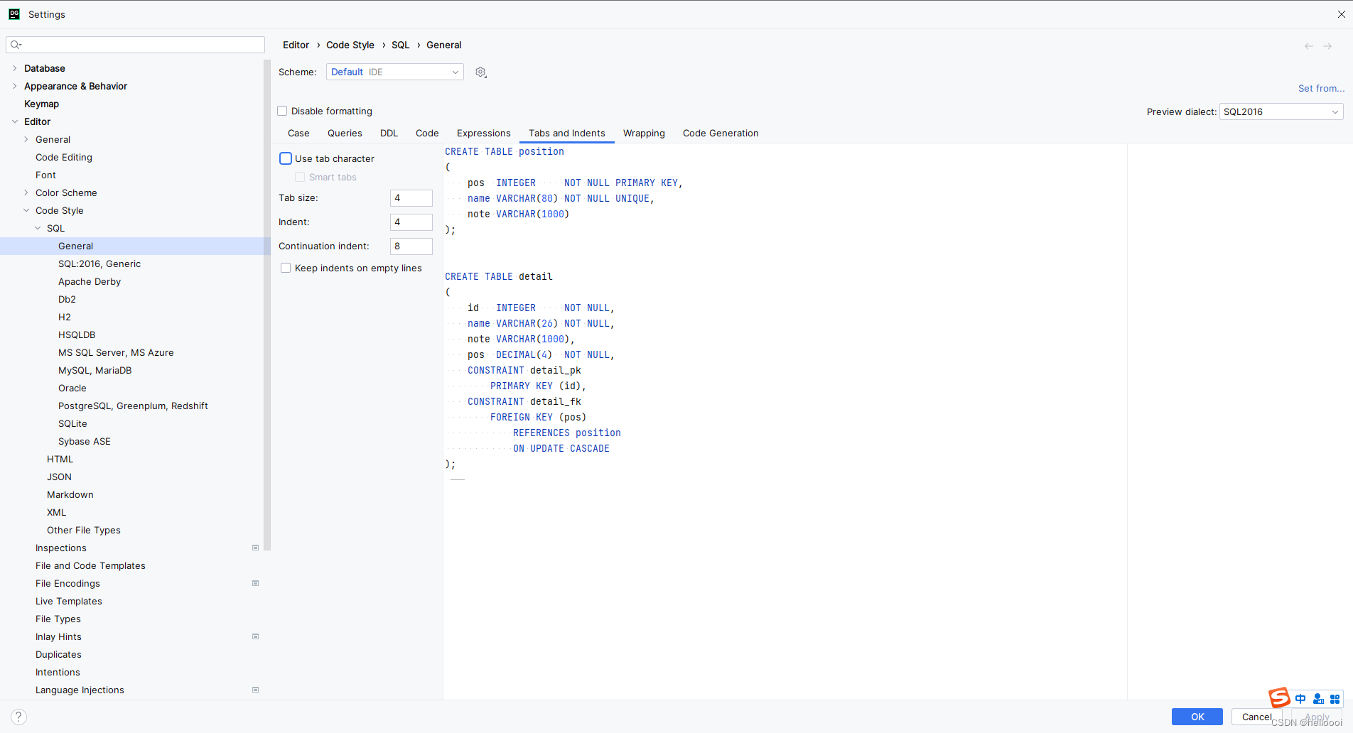 4. DataGrip 中 SQL 的格式化格式_datagrip 格式化sql-CSDN博客