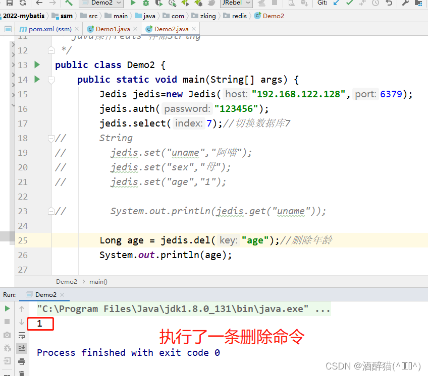 Redis 使用java代码操作redisjava 查询redis中某一个值的代码 Csdn博客