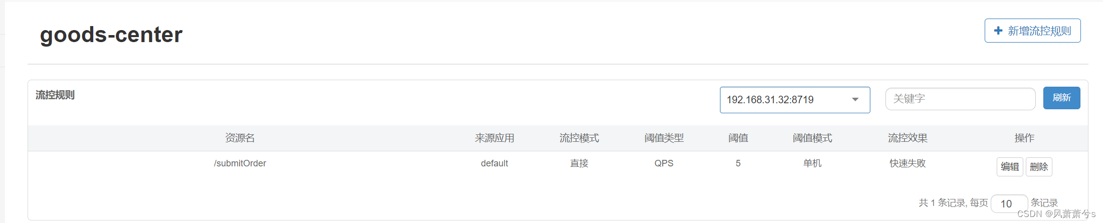 SpringBoot 3.1.7 集成Sentinel_springboot3 sentinel-CSDN博客