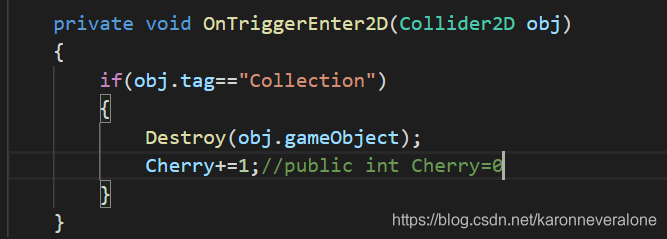 unity2D：物品收集&prefab_unity cherry-CSDN博客