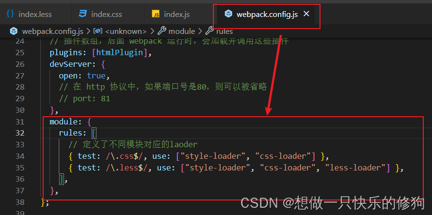 【Webpack】loader加载器-CSDN博客