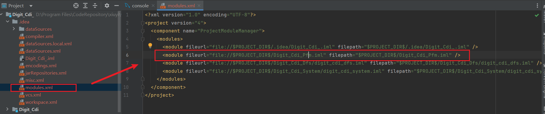 删除之前模块，再次在同一路径上新建与之名字相同模块时，出现`already exists`问题_idea module already exists-CSDN博客