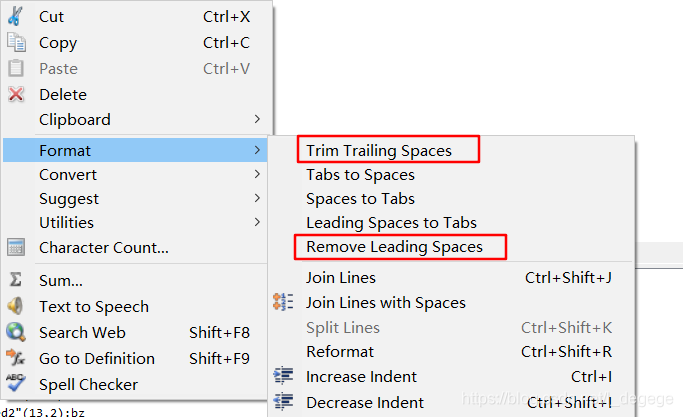 editplus 快捷键及设置tab空白符及删除空格空行_右键editplus去除-CSDN博客
