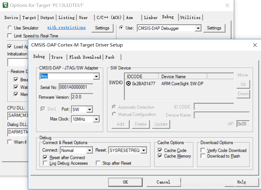 Not a genuine ST Device! 芯片顶着stm32丝印的“stm32F103c8”遇到下载问题的解决办法-CSDN博客