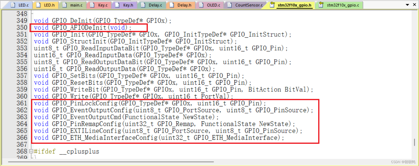 基于标准库的STM32——EXTI外部中断_stm32库函数法exti-CSDN博客