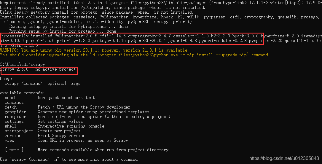 windows使用pip安装Scrapy_twisted插件下载-CSDN博客