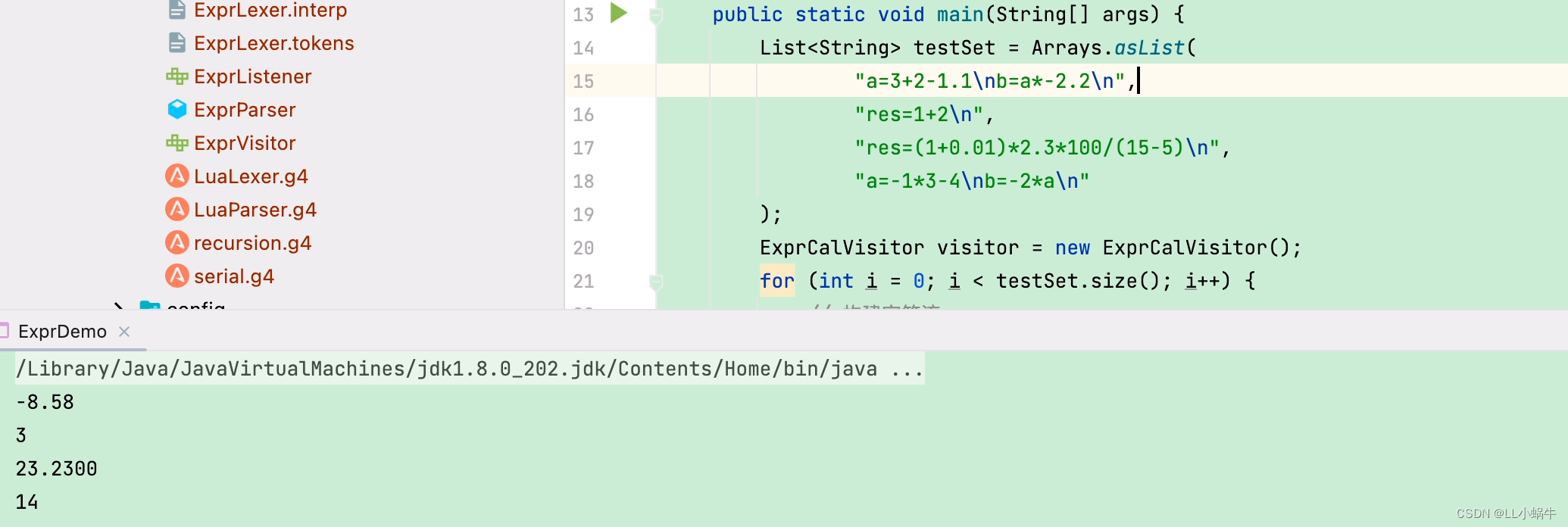 Antlr4学习笔记_antlr4权威指南-CSDN博客