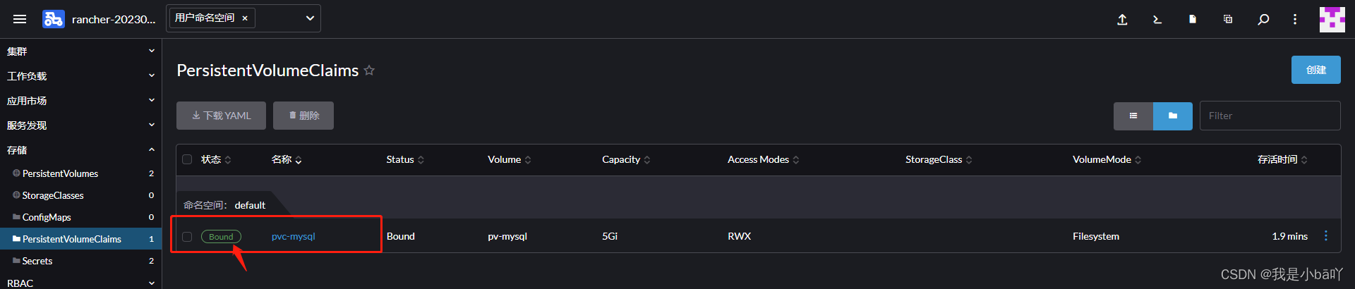 【云原生】rancher2.6部署MySQL—2023.03_rancher部署mysql-CSDN博客