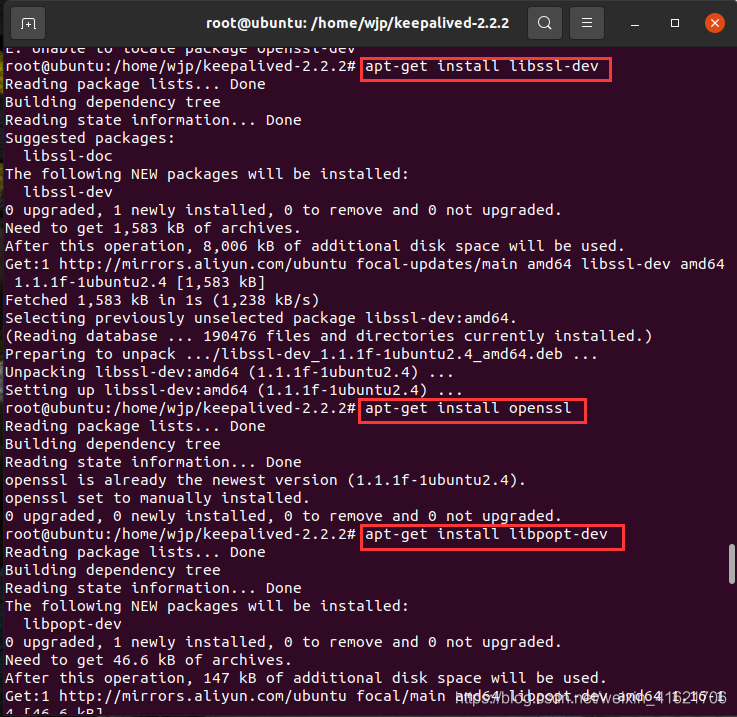 Ubuntu安装keepalived_ubuntu离线安装keepalived-CSDN博客