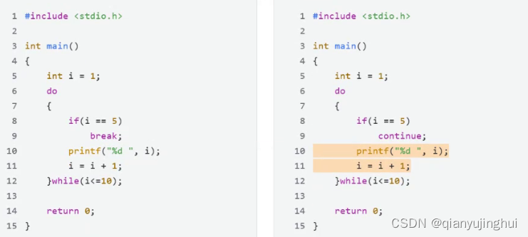 C语言循环与控制结构详解：do-while、break、continue与goto-CSDN博客
