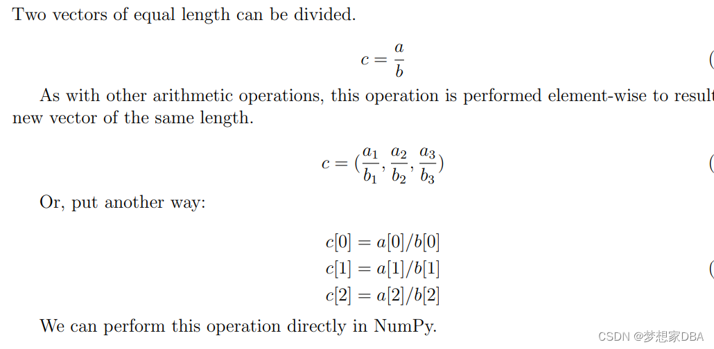 Vectors and Vector Arithmetic_what is a vector-CSDN博客