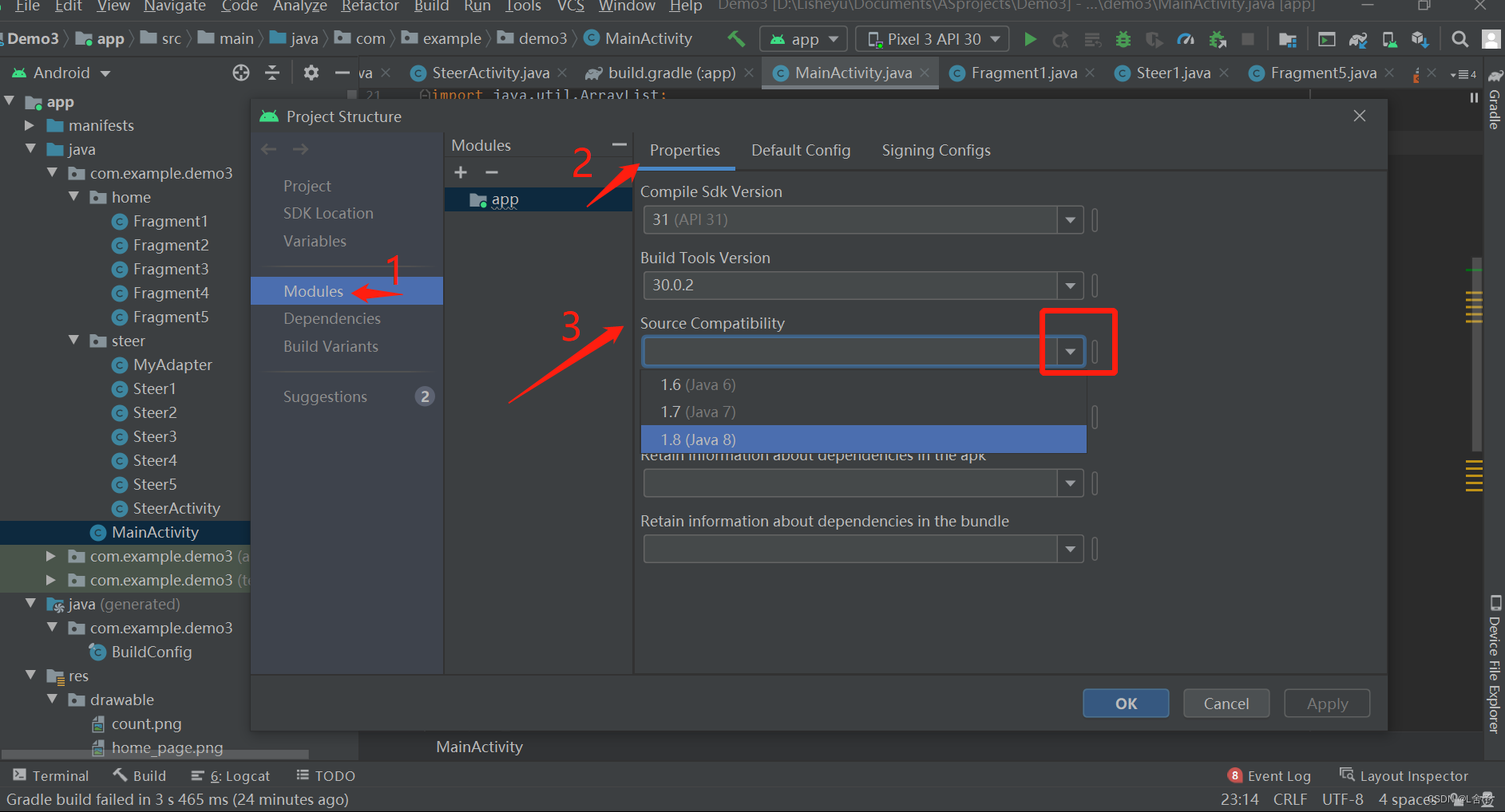 【安卓开发】解决Invoke-customs are only supported starting with Android O (--min-api 26)-CSDN博客