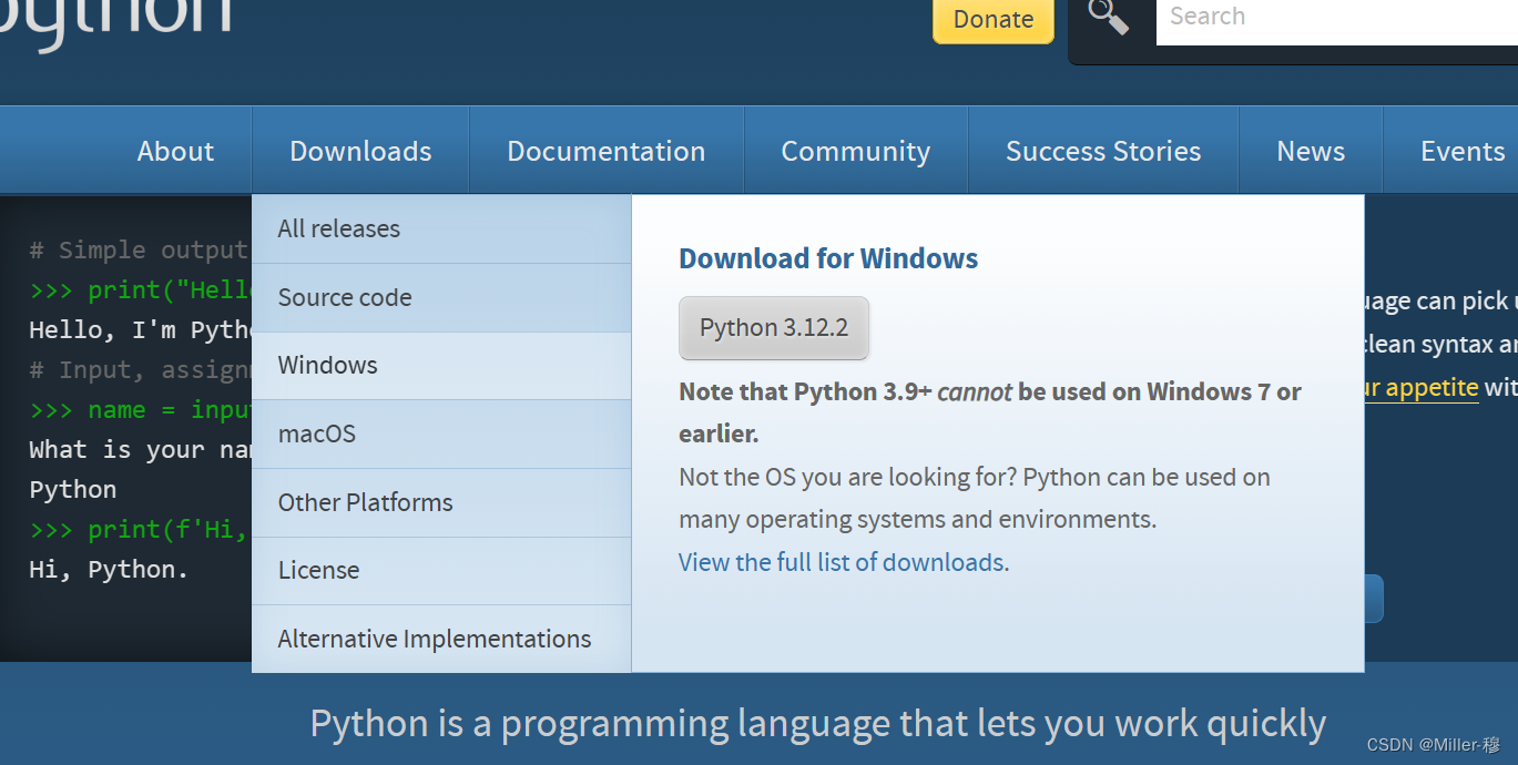 Window系统中如何安装和配置python环境(如何安装python)windows配置python运行环境 Csdn博客 8667