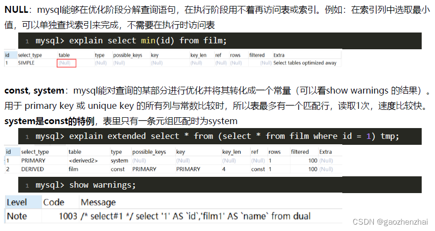MySQL Explain工具详解与索引优化_mysql explain 查看索引优化效果-CSDN博客