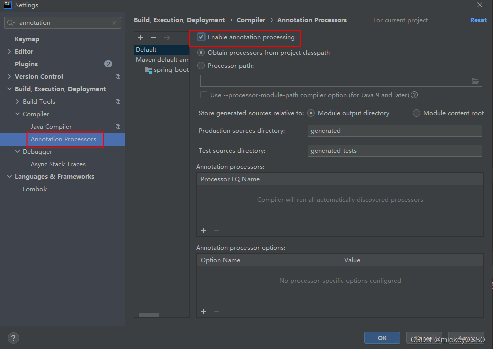 SpringBoot集成MyBatis-Plus代码生成器Demo_mybatis plus 代码生成器-CSDN博客