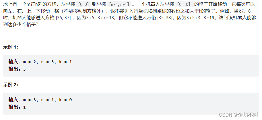 《剑指offer》【剑指Offer 13.机器人的运动范围】_剑指offer13-CSDN博客