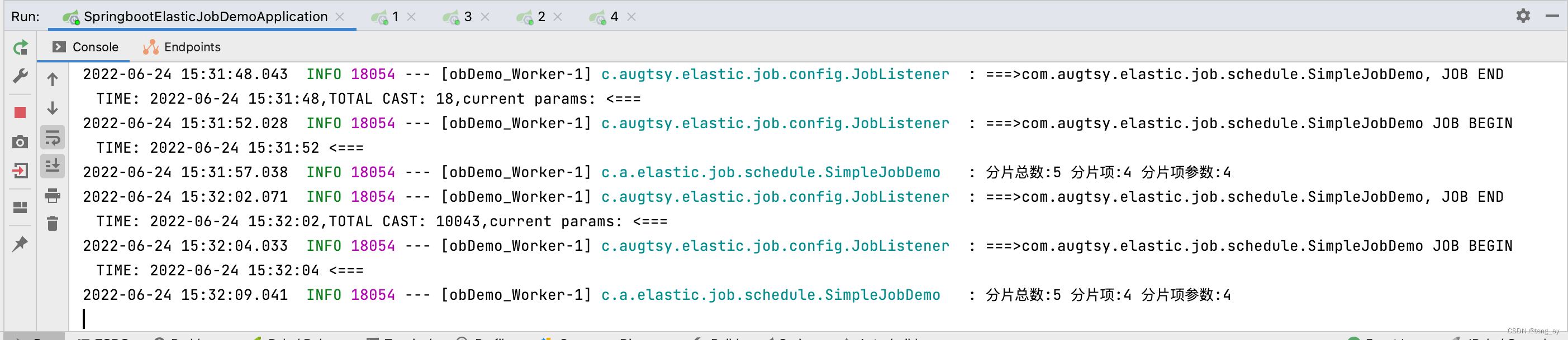 分布式任务调度 ElasticJob_如何查看elastic job调度到哪个节点-CSDN博客