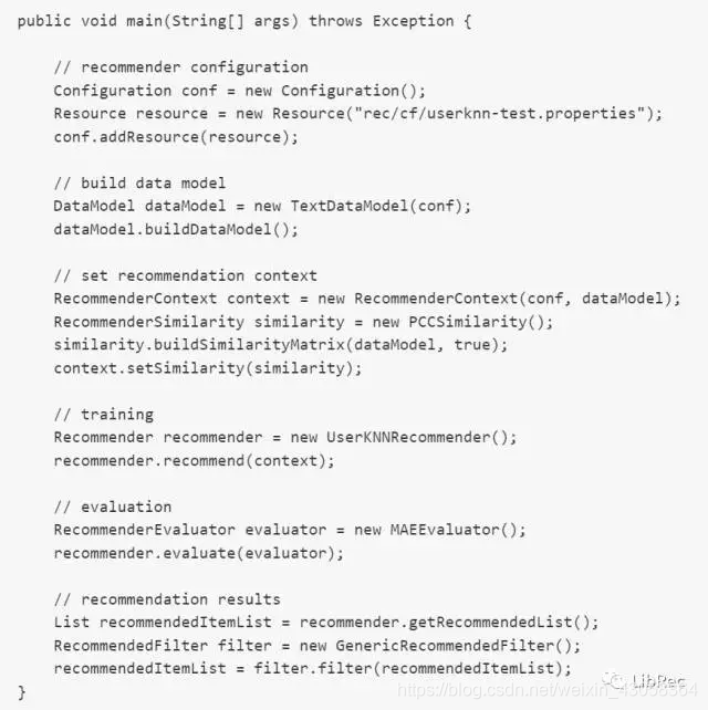 LibRec：开源推荐系统框架详解-CSDN博客