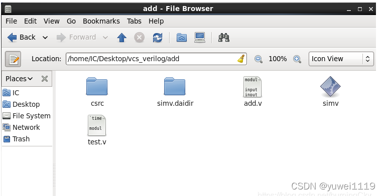 VCS仿真教程(一)：Verilog+波形+Makefile_makefile verilog-CSDN博客