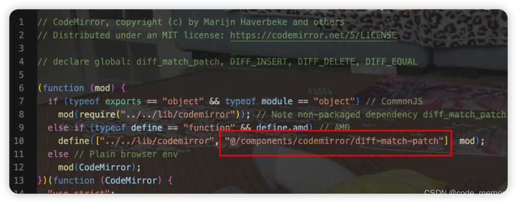 vue2使用codemirror文本对比且优化了对比不准确_codemirror 对比模式-CSDN博客