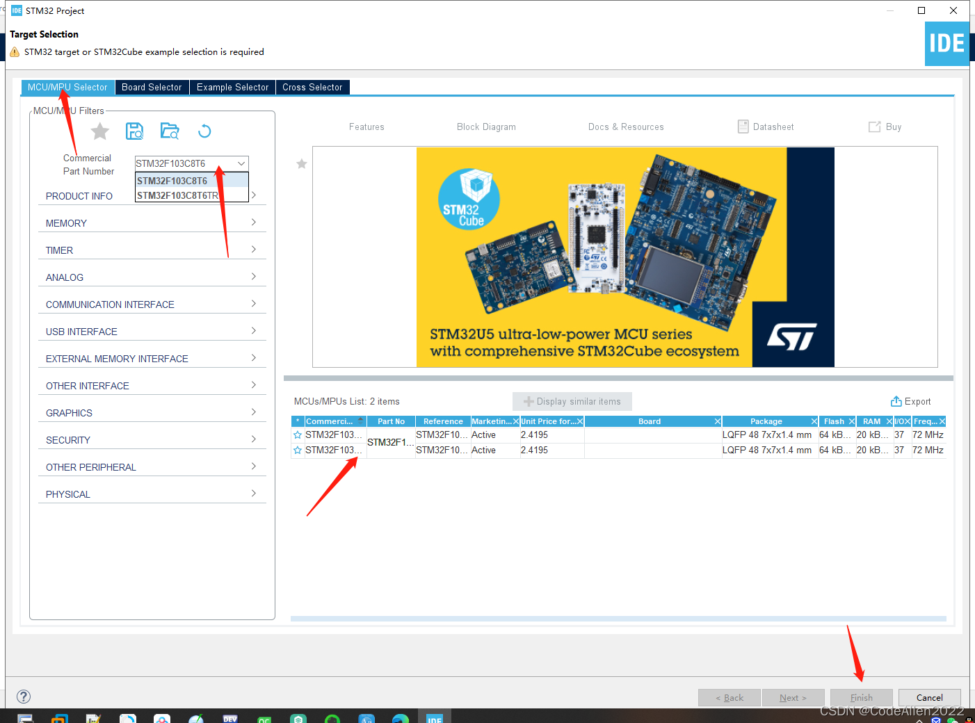 【HAL库系列】2.STM32CubeIDE新建工程_cubeide stm32g474 新工程-CSDN博客