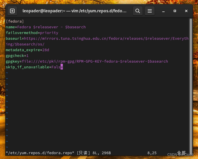 Fedora或CentOS运行dnf update报错_linux 安装dnf update transaction failed报错-CSDN博客